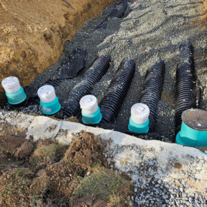 Infiltration Pit Installation | A Waterproofing Solution